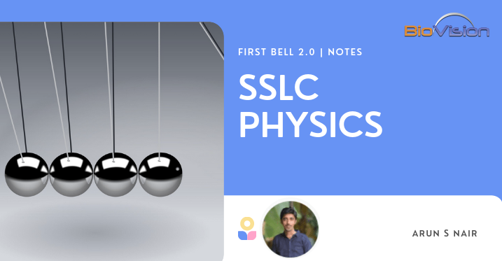 SSLC Physics - Chapter 1 - First Bell 2.0 Notes EM - Class 3 (21/6/2021)