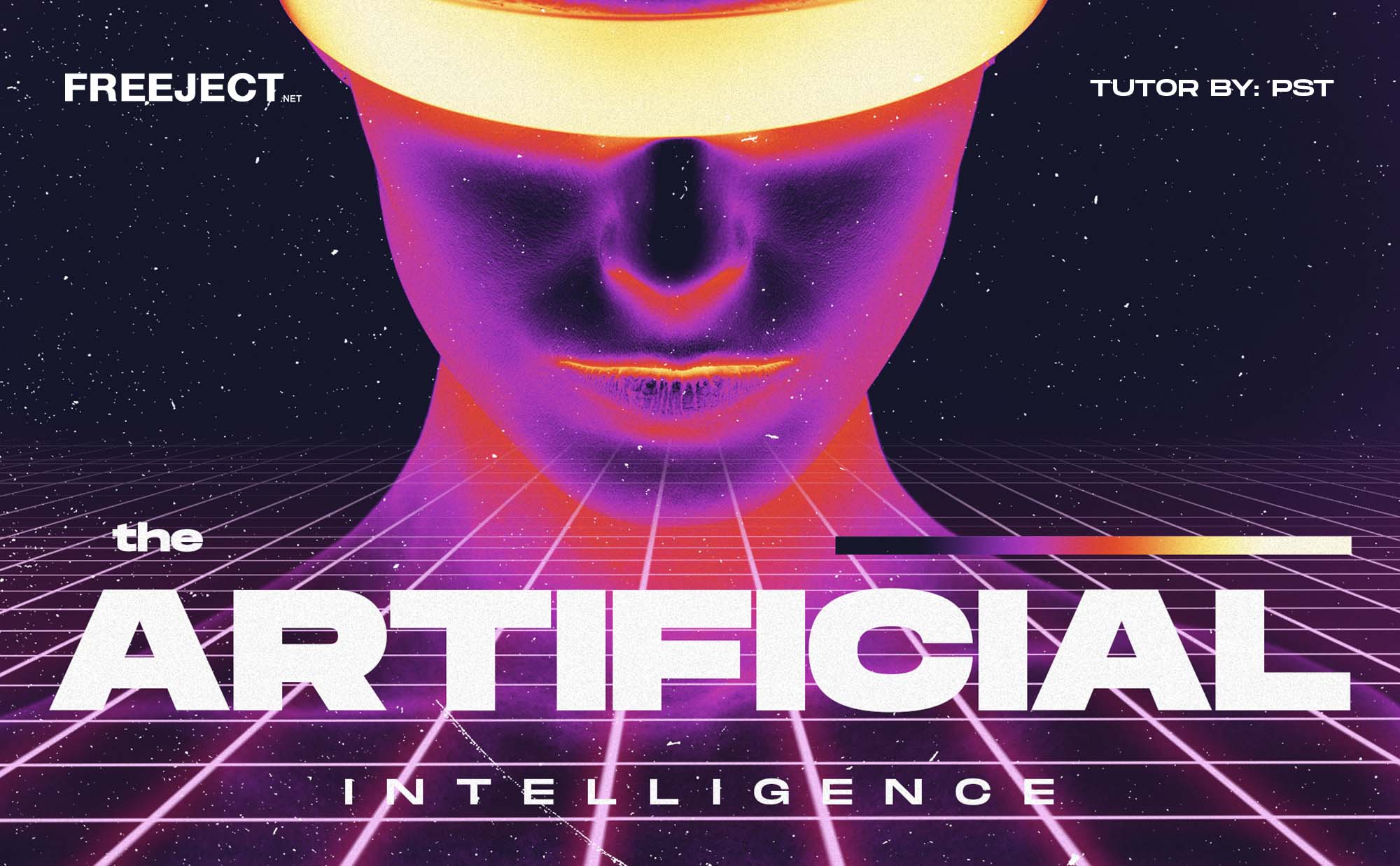 Create an Artificial Intelligence Theme Cover Art