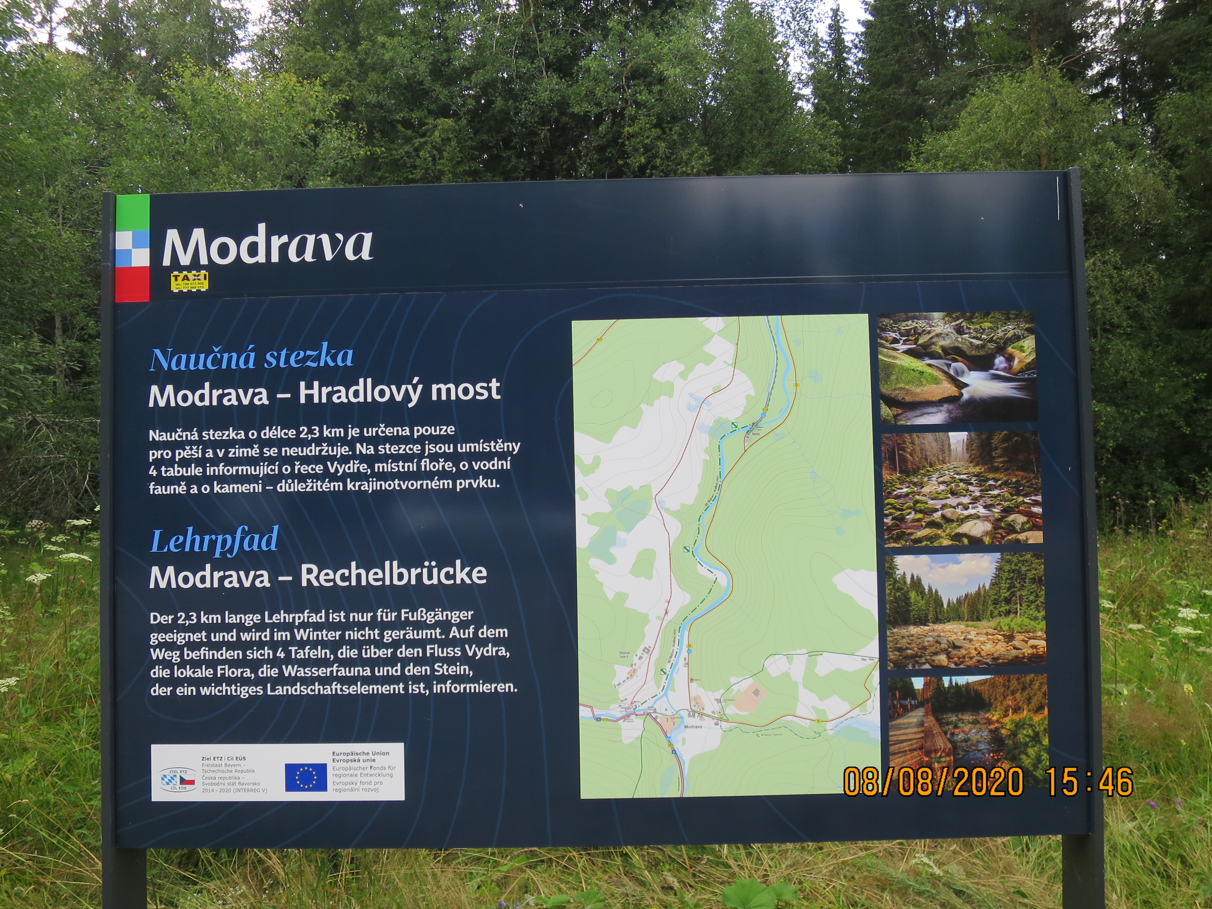 MODRAVA - HRADLOVÝ MOST (RECHLE) - MODRAVA