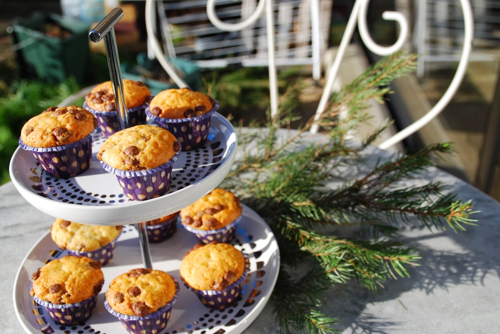 M & Z: Mini muffins Milka