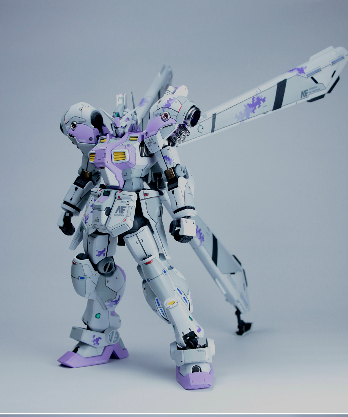 Custom Build: RE/100 Gundam GP04 Gerbera [Detailed]
