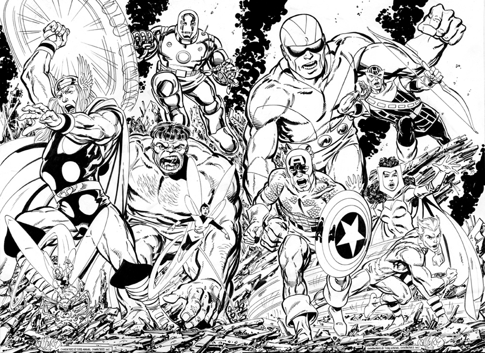 Marvel Comics of the 1980s: John Byrne's Avengers Assemble