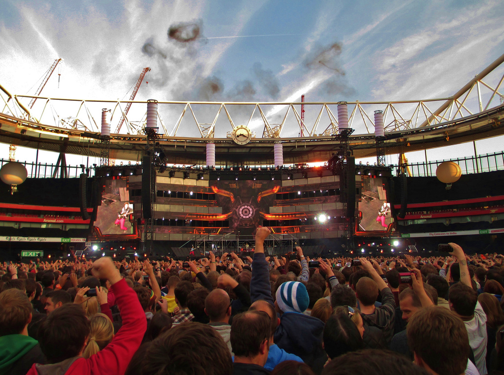 I'm a Gooner: Konser Music Di Emirates Stadium