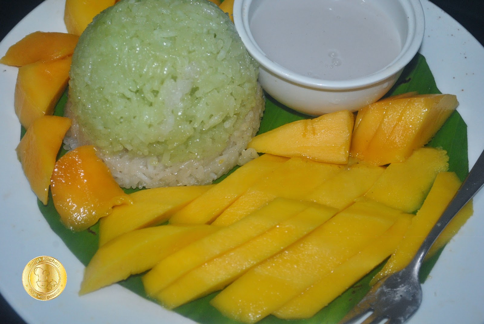 PATYSKITCHEN: KHAO NIAOW MA MUANG /MANGO STICKY RICE/PULUT MANGGA THAI