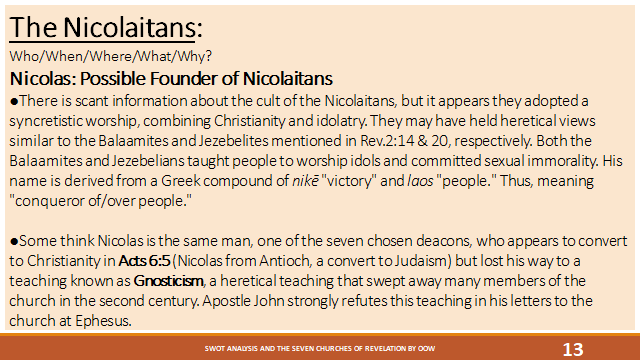 teach7g-education@CORNERSTONE MINISTRIES: SWOT ANALYSIS: and the Seven ...