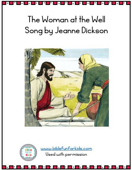 Jesus Instructs the Samaritan Woman | Bible Fun For Kids