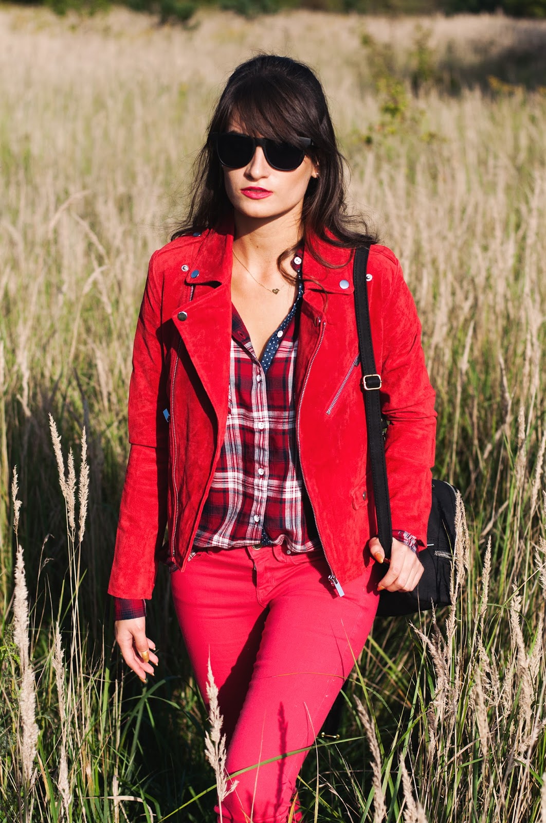 RED TOTAL LOOK - Sandina.pl to blog o modzie, domu i urodzie