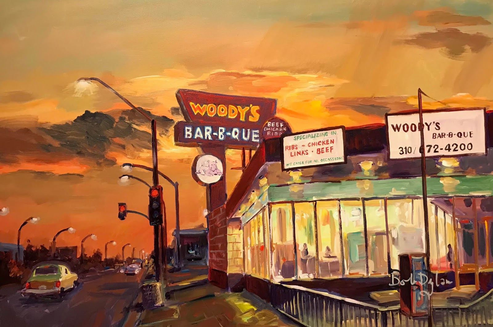 DriveByCuriosity: Contemporary Art: Bob Dylan`s Paintings @ Halcyon ...
