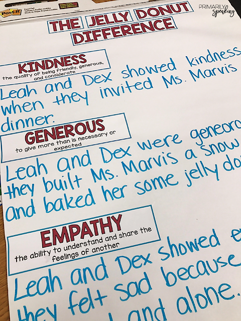 The Jelly Donut Difference {Teaching Kindness} | Primarily Speaking