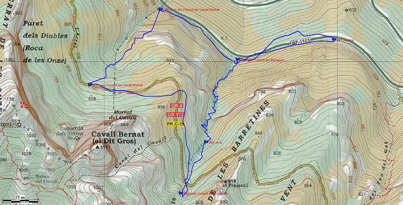 Posa't les botes!!: TORRENT DEL BALAGUER i TORRENT DEL CAVALL BERNAT