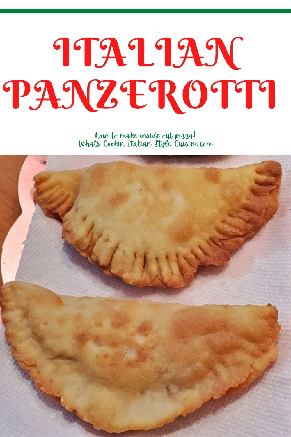 Italian Panzerotti | What's Cookin' Italian Style Cuisine