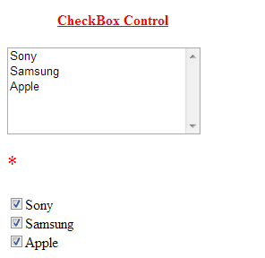 Web Forms Controls in ASP.NET(II) | MY.NET Tutorials