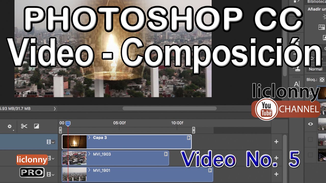 liclonny Tutoriales: #Photoshop CC. #Video Composición # 5 ¿Cómo usar ... liclonny Tutoriales: #Photoshop CC. #Video Composición # 5 ¿Cómo usar ...