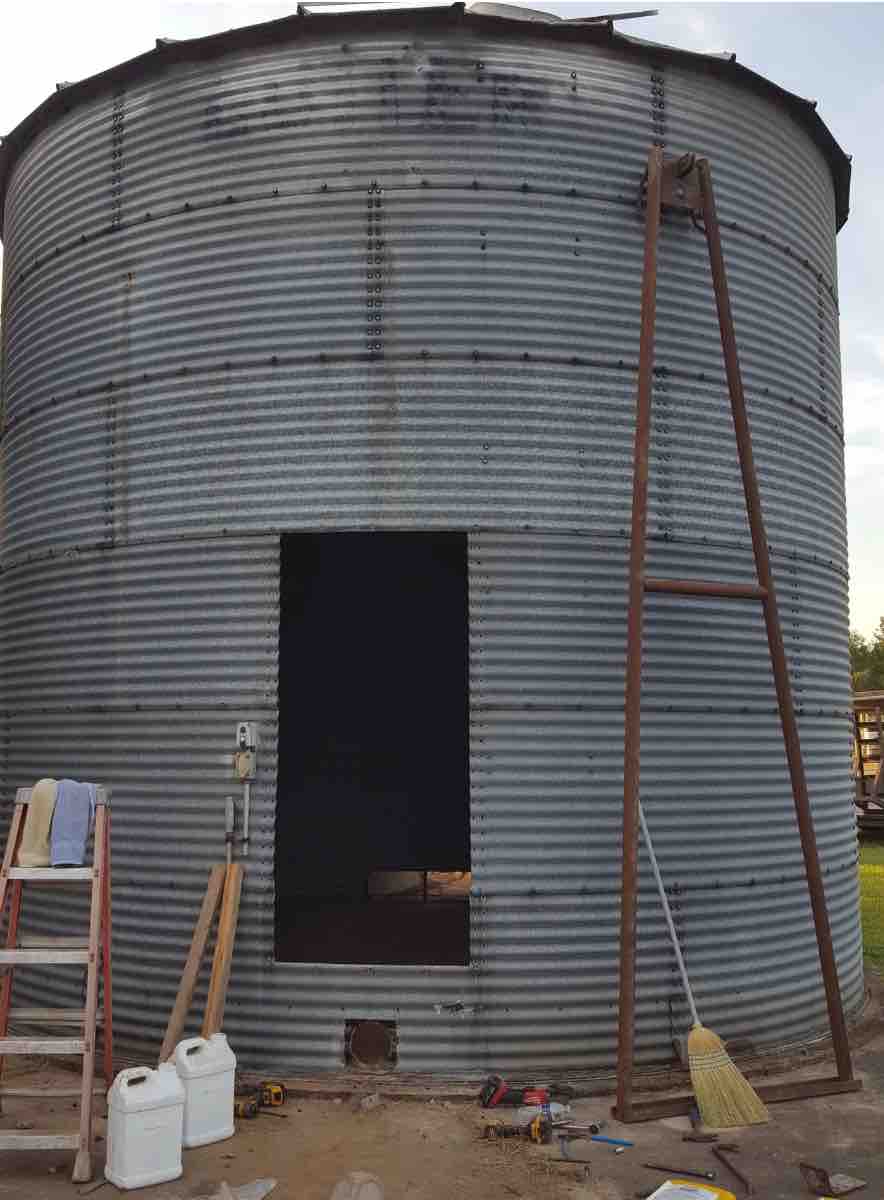 Shedworking: Silo writing shed