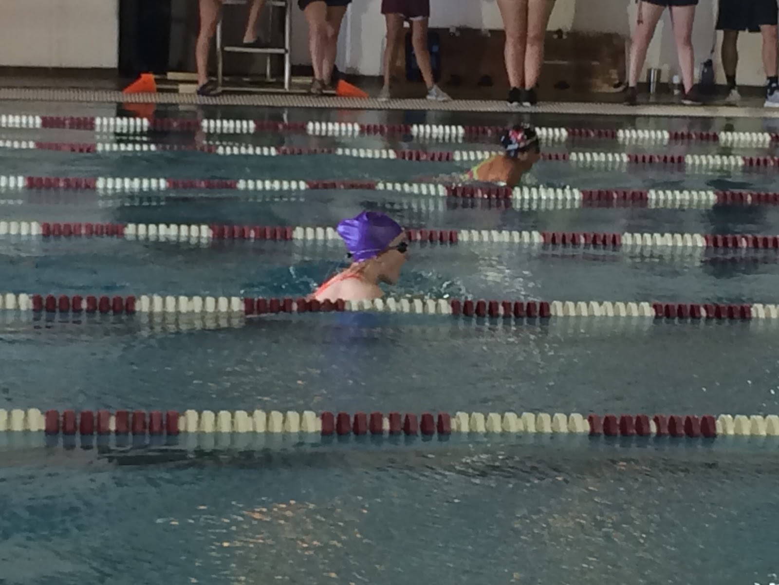 Our Family: First Swim Meet!