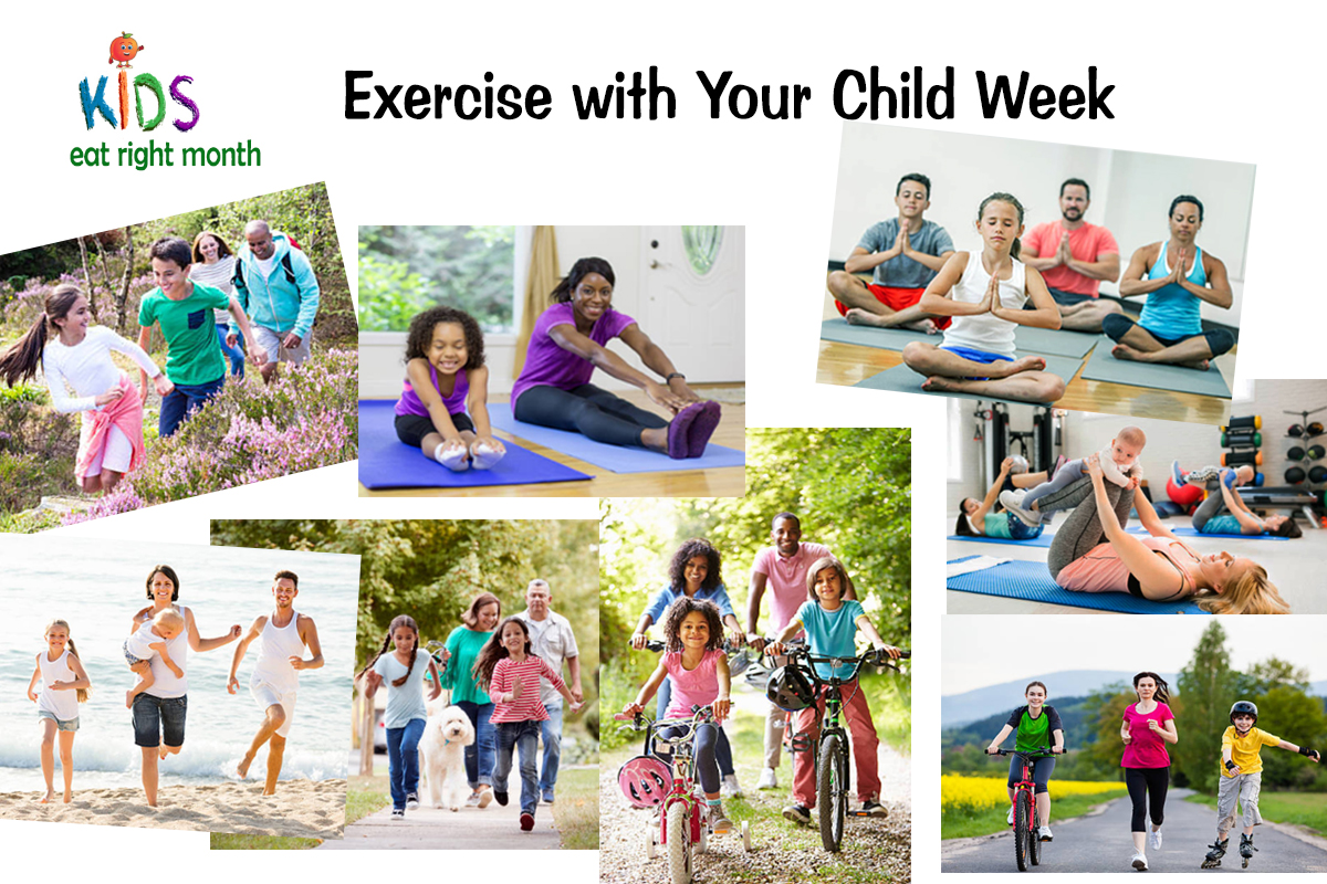 Dietitians Online Blog: Exercise with Your Child Week