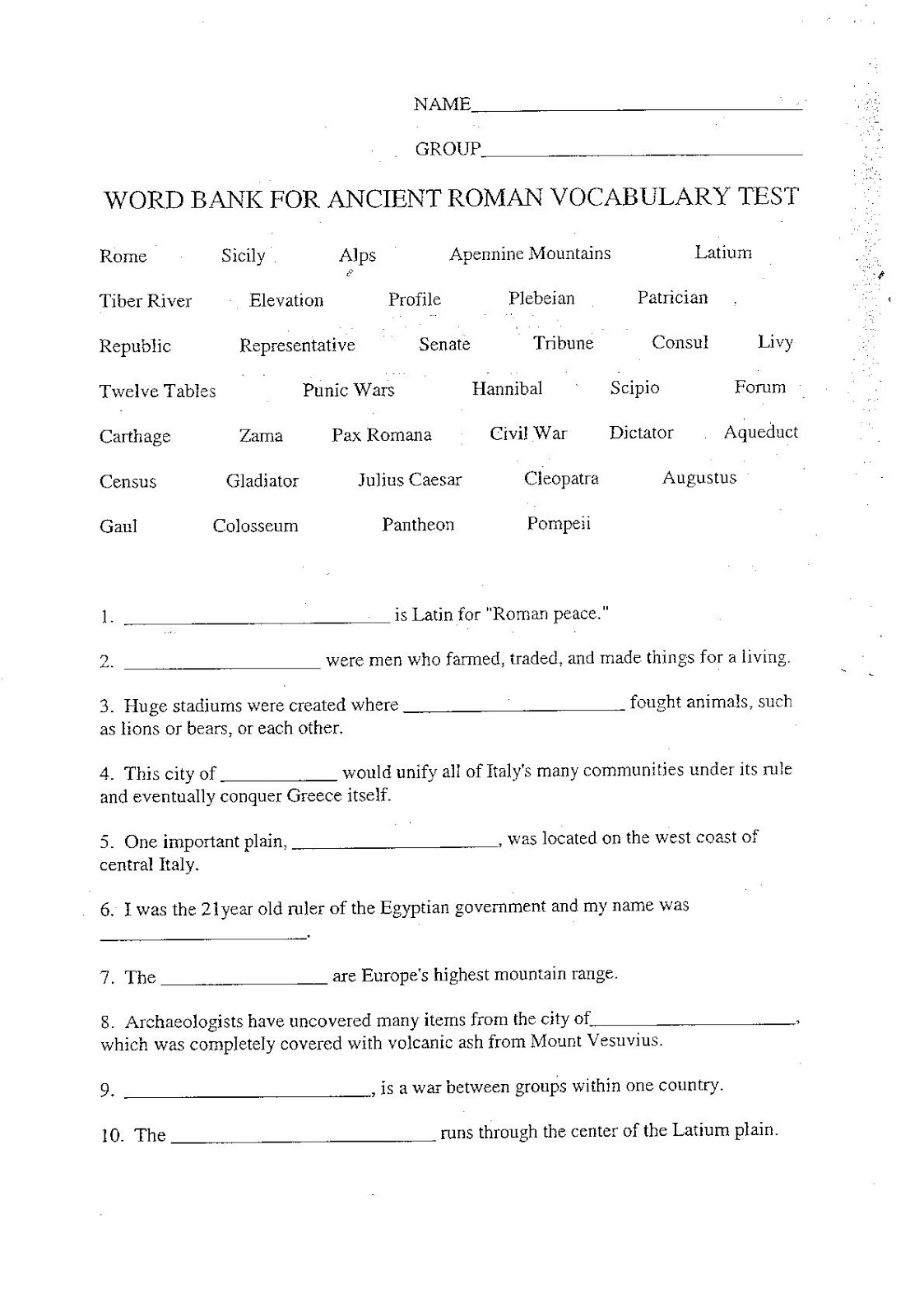 Mr. Stanton's Social Studies: April 2011