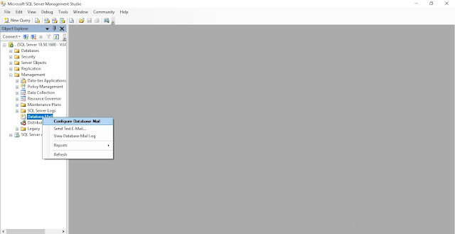 Sql Server Configure Database Mail Using Wizard Aspmantra Aspnetmvcangularjsjquery