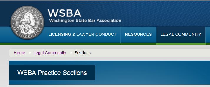 Gallagher Blogs: Join a WSBA Section