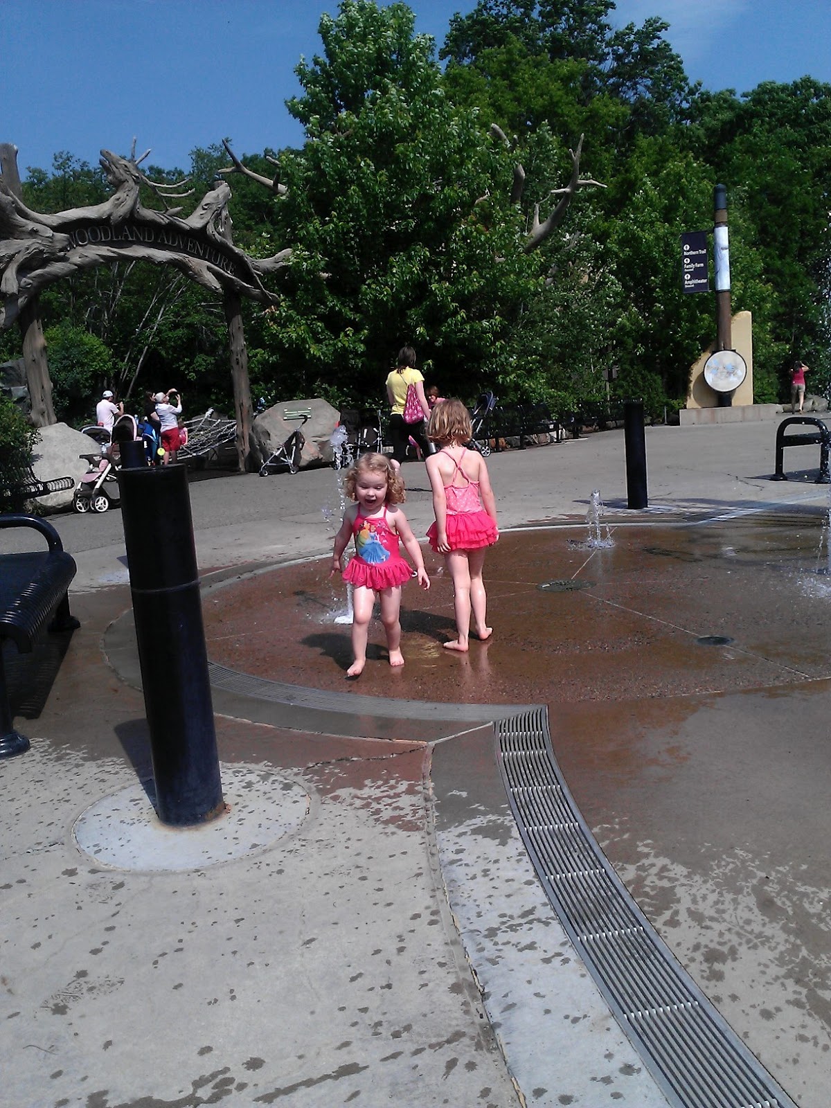 Maisielicious: Splash pad!