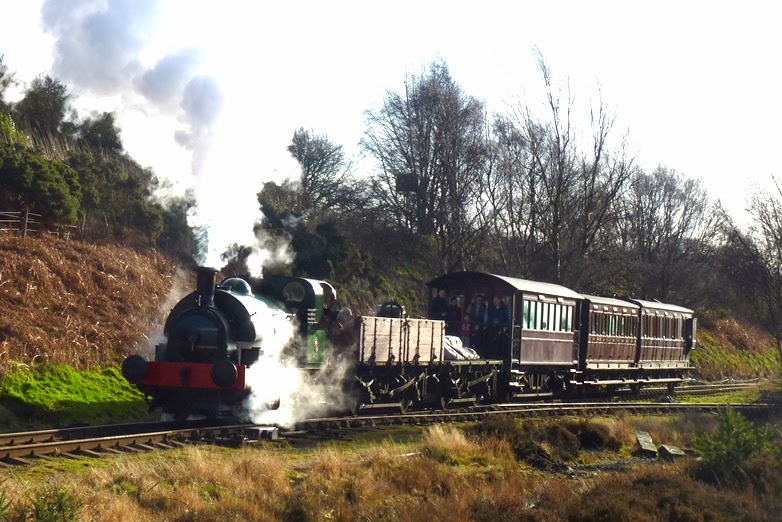 Tanfield Railway Blog: Last Sunday's Mixed Train