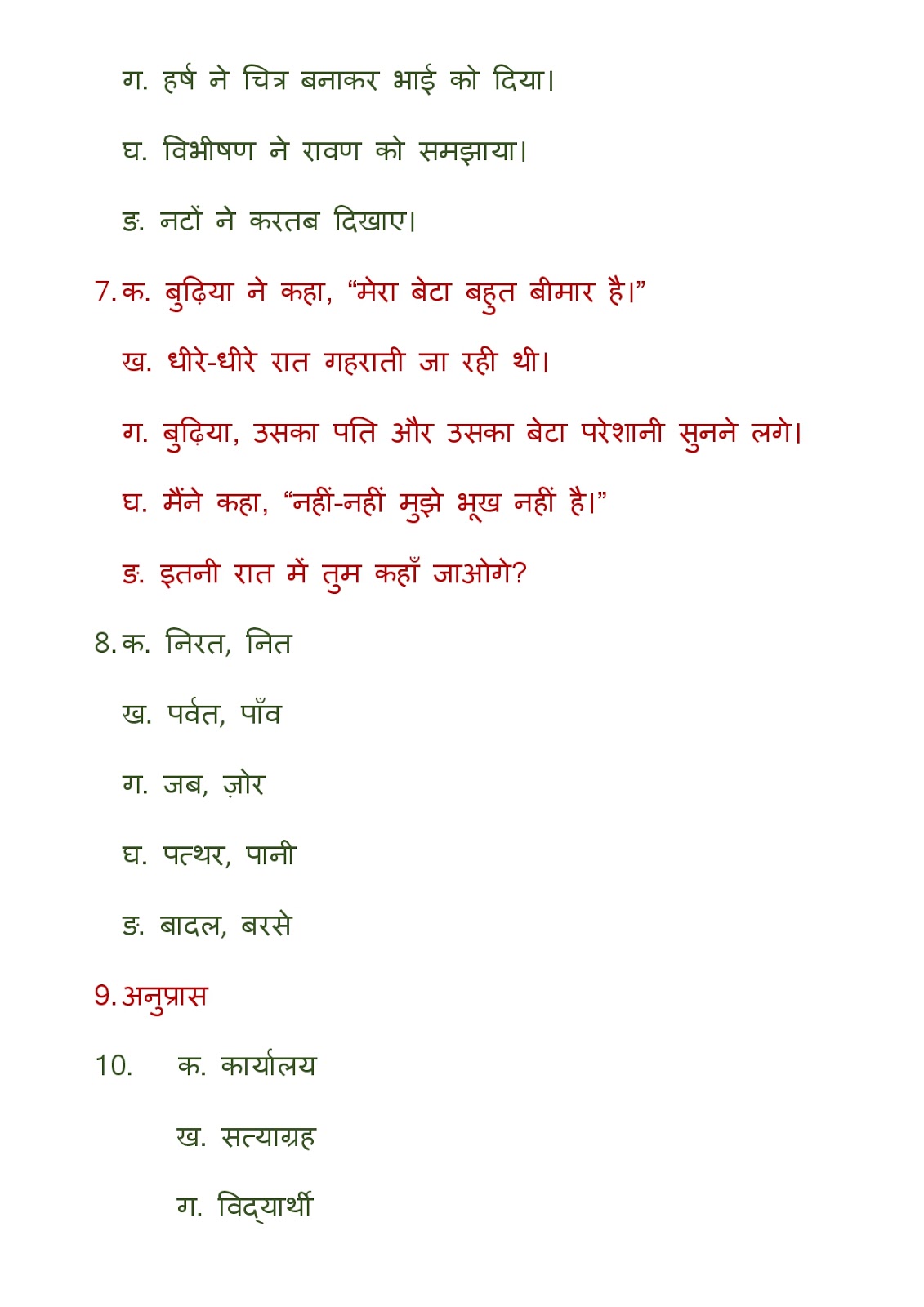 Class VII Chapter 20 Karmaveer Bhasha Abhyas DAVCMC Gyan class-vii-chapter-20-karmaveer-bhasha-abhyas-davcmc-gyan
