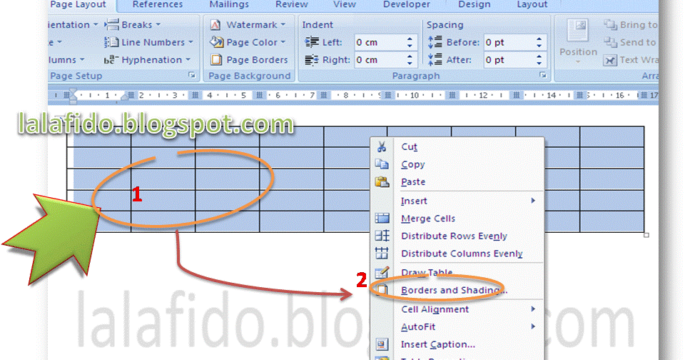Kursus Komputer Microsoft Word: Cara Membuat Tulisan Miring Microsoft Word 2007 Terlengkap