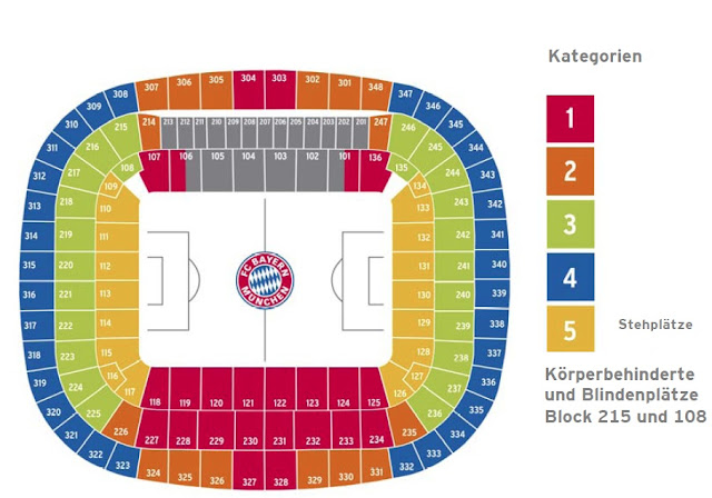 Luxury Allianz arena Sitzplan - Die sitzplan