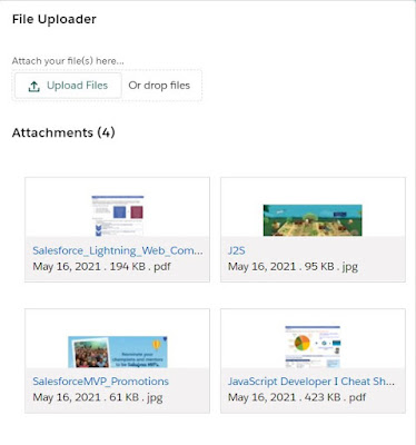 Exploring on Salesforce: Building Lightning File Uploader with files as ...