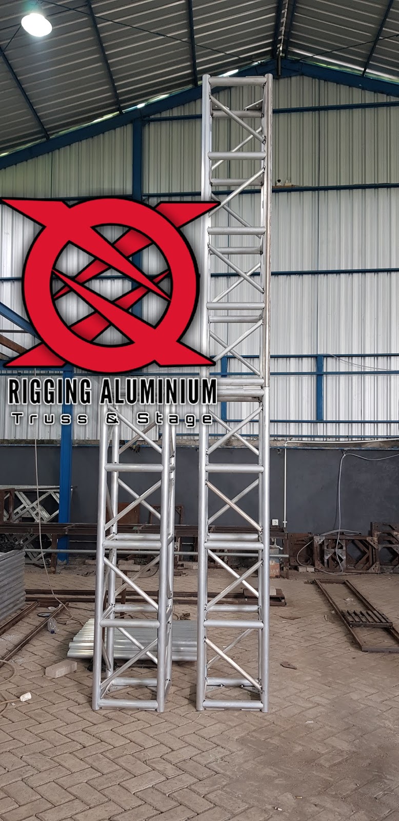 PRODUSEN RIGGING ALUMINIUM 45x45 CM - HNK UTAMA SURABAYA