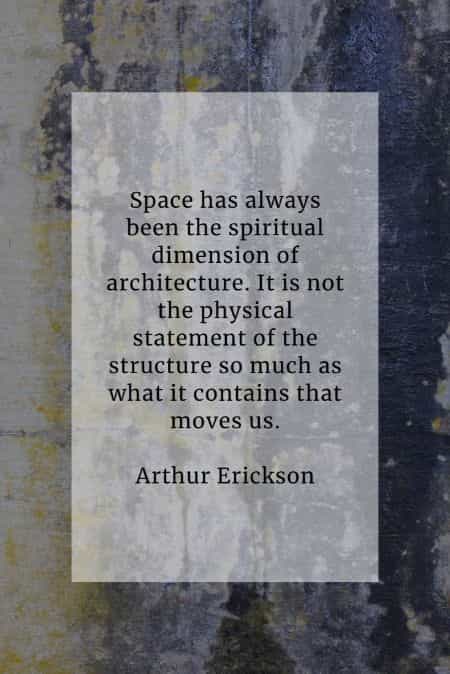 50 Architecture quotes that'll help widen your point of view