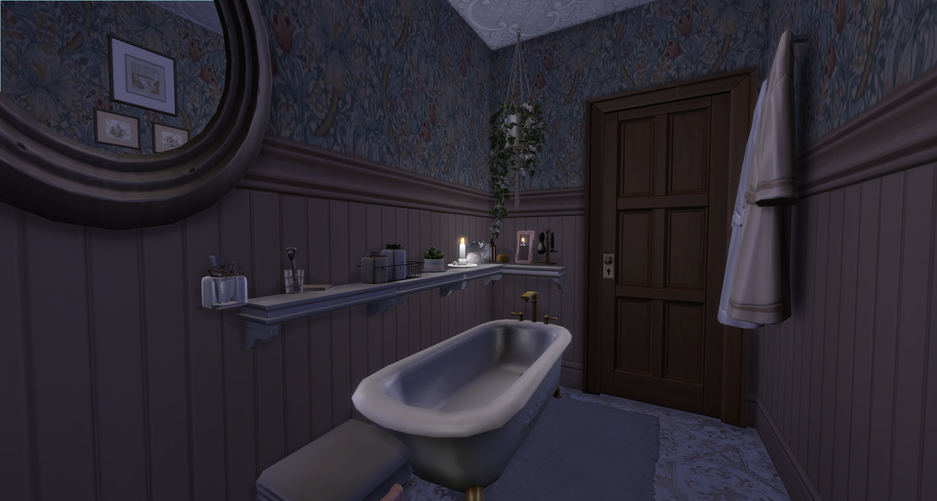 The Sims Powder Room: The Cronhardt