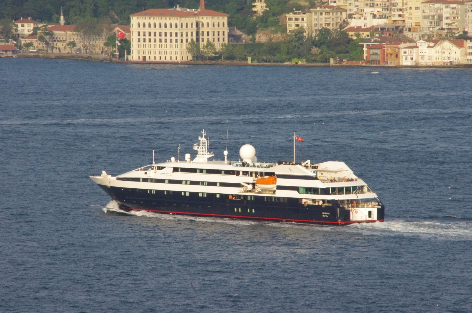 Cruise Ships on the Bosphorus