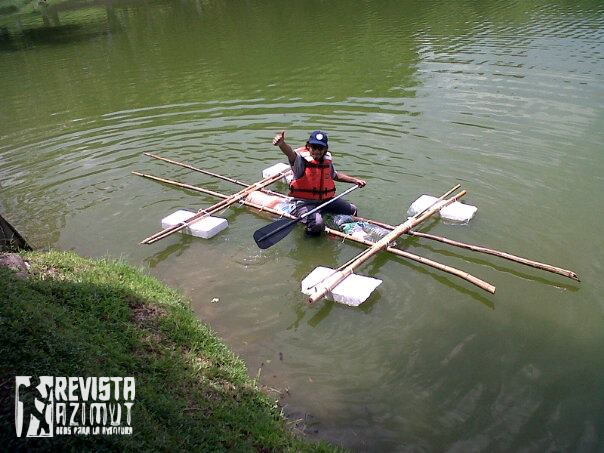 Como Construir una Balsa Con Bambu ~ Revista Azimut