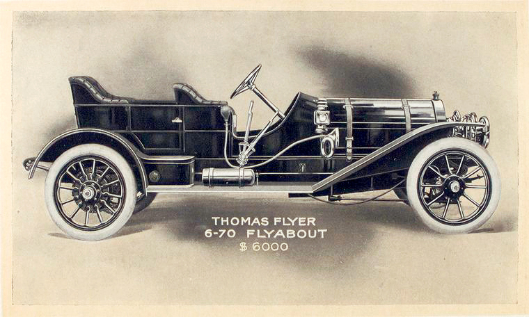 Just A Car Guy: The 1909 Thomas Flyer catalog, winning the 1908 ...