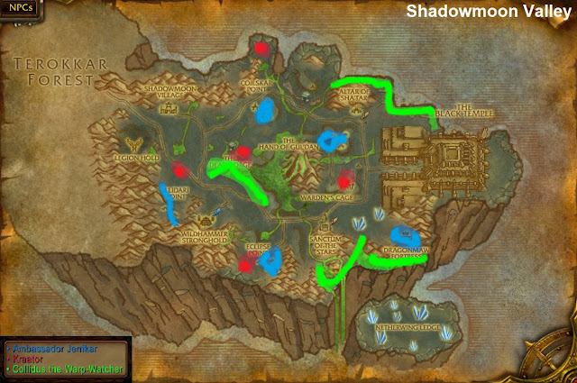 WoW Rare Spawns: Shadowmoon Valley Rares