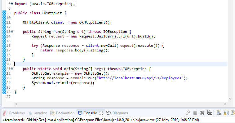 OkHttp Get Request Java Example OkHttp Get Request Java Example
