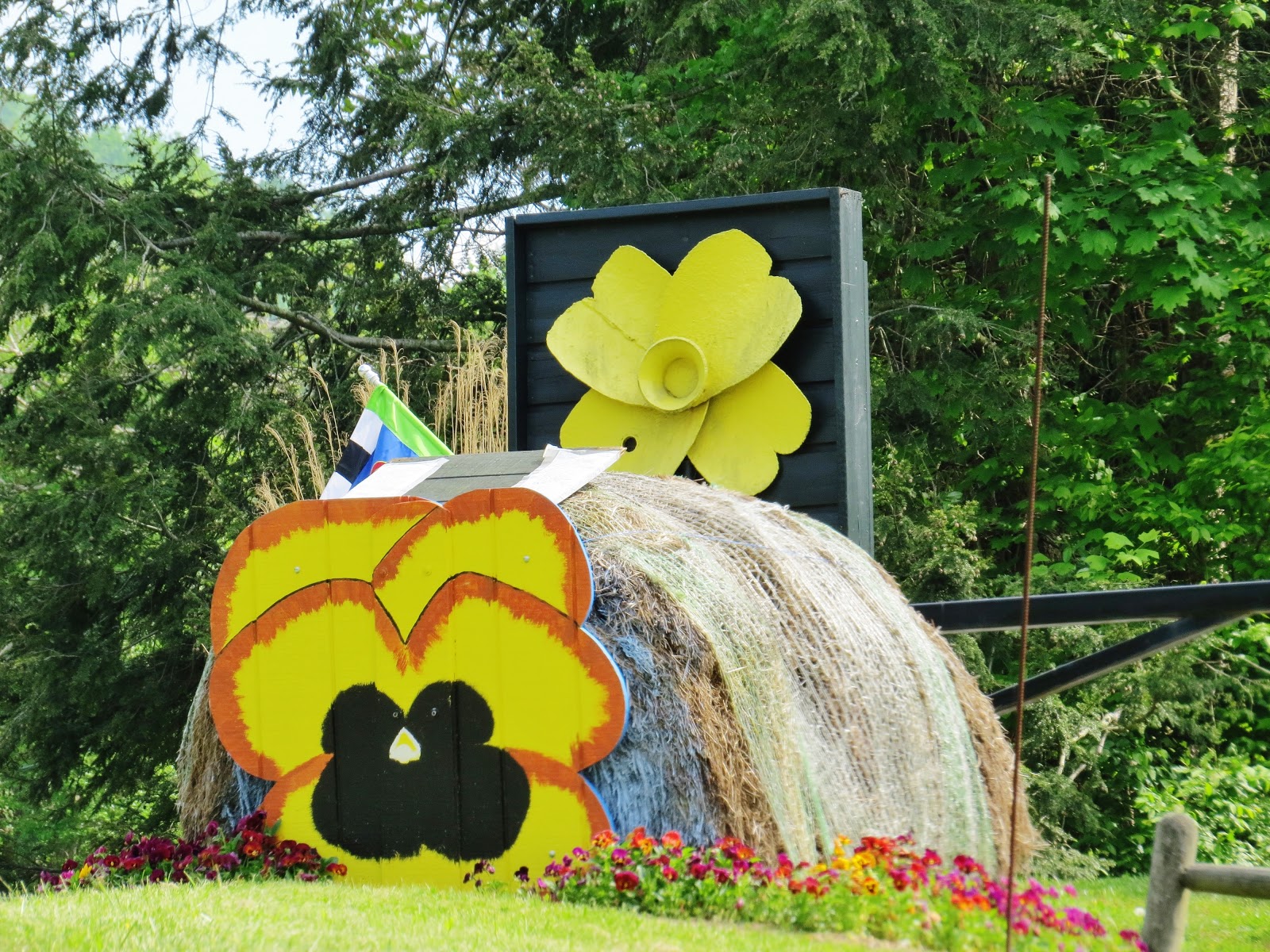 Let Your Light Shine: Hay Art