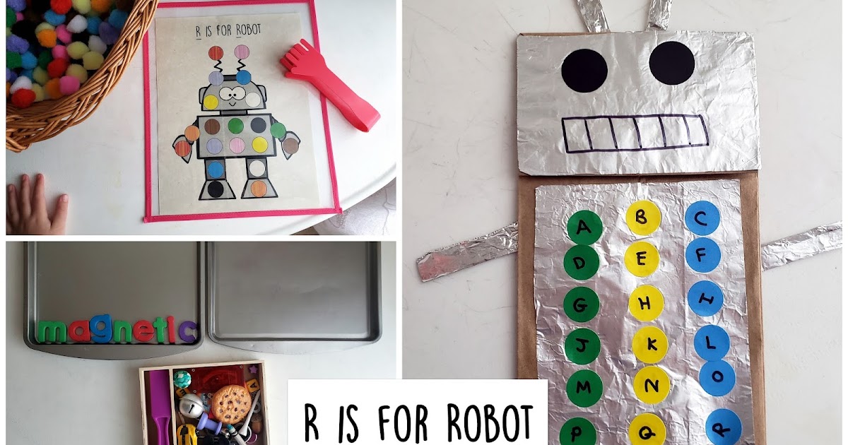 Mom's Tot School: R is for Robot!