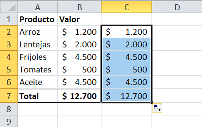 Excel en Té: Barra de Datos