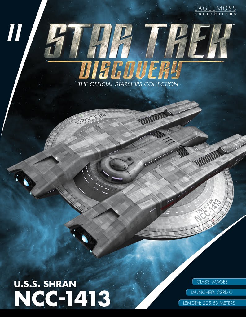 The Trek Collective: Eaglemoss starships USS Shran first look, and ...