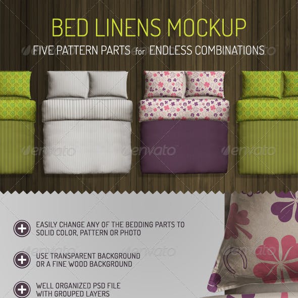 690+ Best Bedding Mockup Templates | Free & Premium