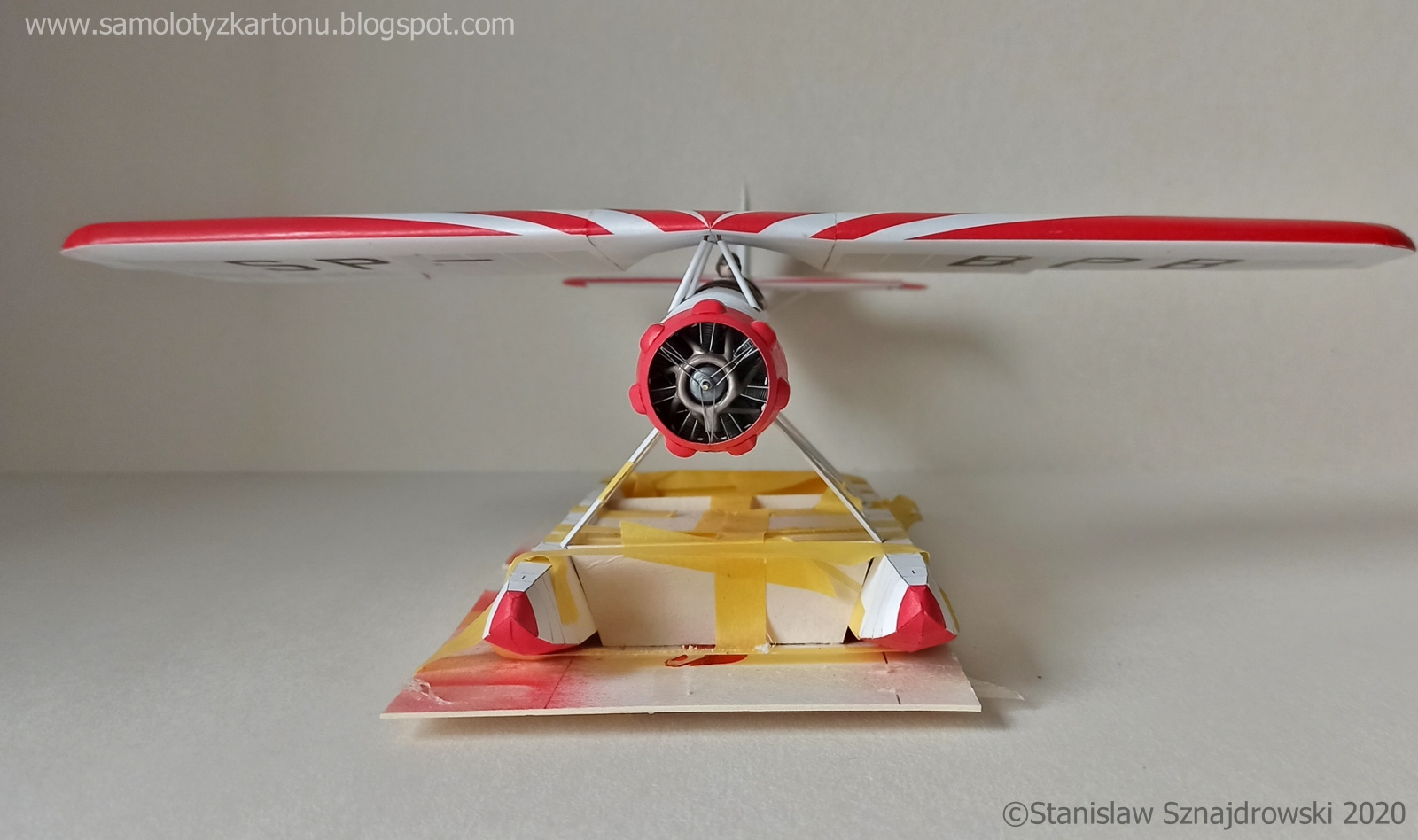 Samoloty z kartonu: Relacja/Model build - RWD 17W - Część V - ostatnia ...