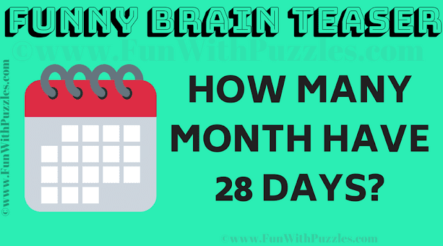 Quick Brain Teaser for Meetings with Answer