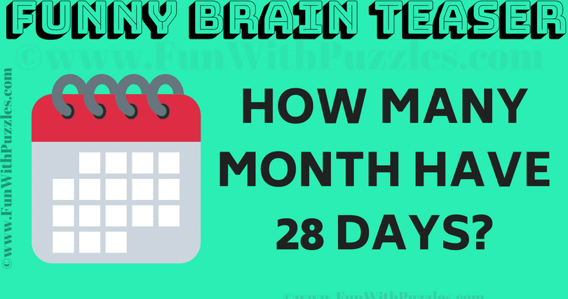 Quick Brain Teaser for Meetings with Answer