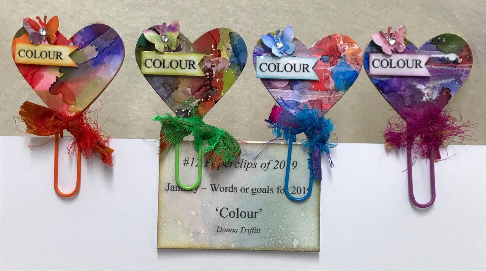 Donna's Creations: First half of the year with Paperclip Art...