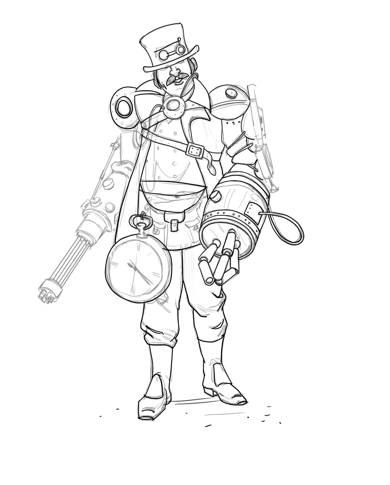 PAINTING FUNDAMENTALS WITH DIGITAL MEDIA: HW-complete linework for ...