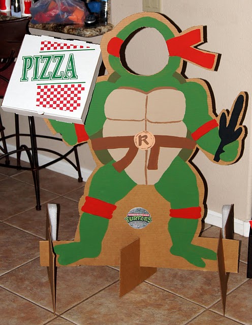 cardboard+cutouts.jpg 496×640 pixels | Ninja turtles birthday party ...