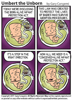 Umbert the Unborn Cartoon of the Week: Where Do We Draw the Line?