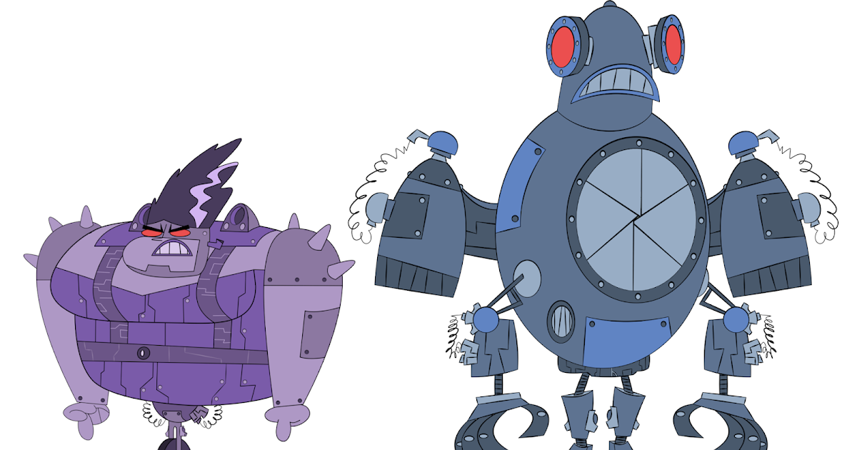 Zee Risek art blog: male and female robots